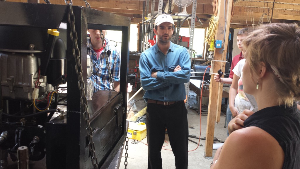 Micro Power Cube workshop begins | Open Source Ecology